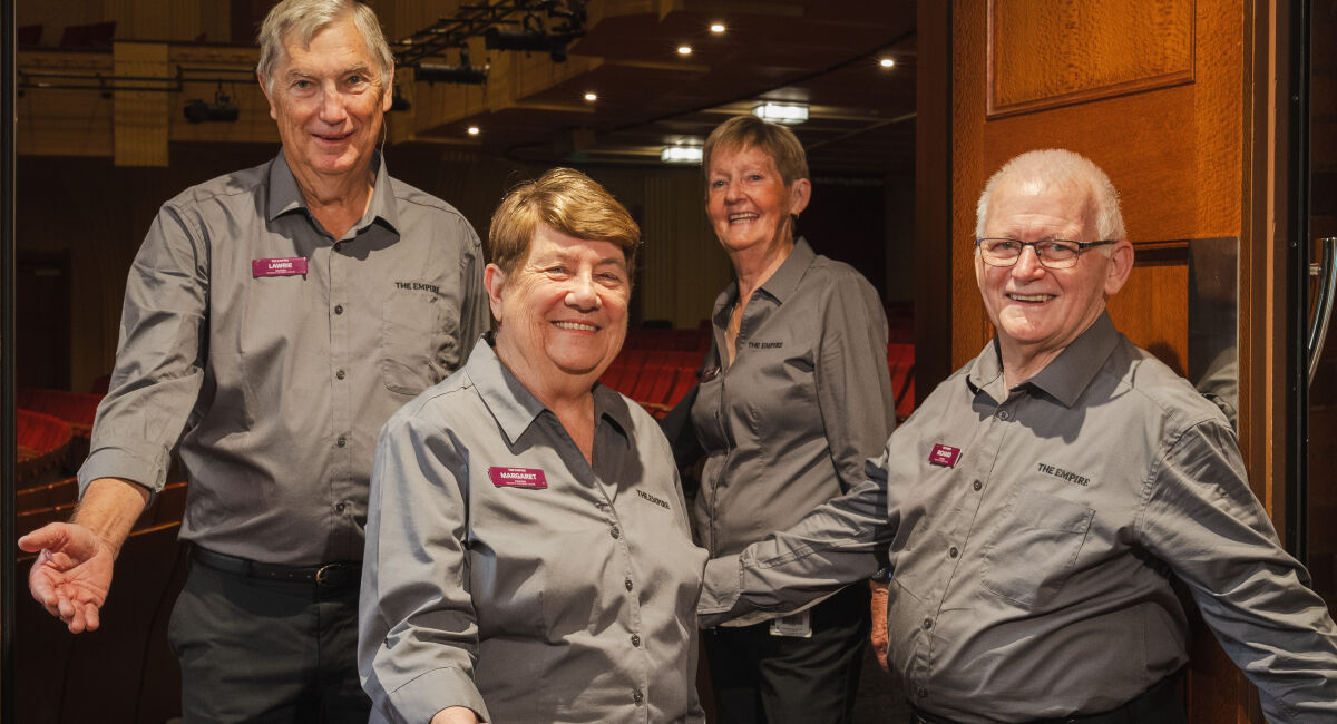 Volunteers Behind the Curtain - Empire Theatre